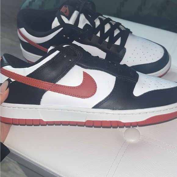 Nike | Shoes | Nike Mens Black And Red Sneakers | Poshmark